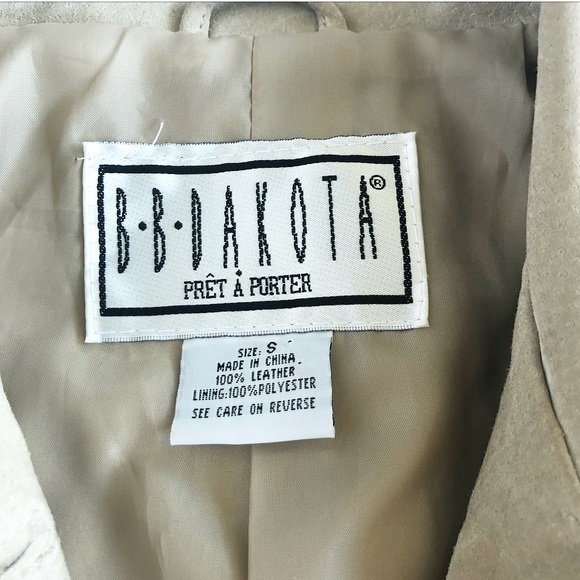 BB Dakota | Jackets & Coats | Bb Dakota Genuine Leather Tan Jacket ...